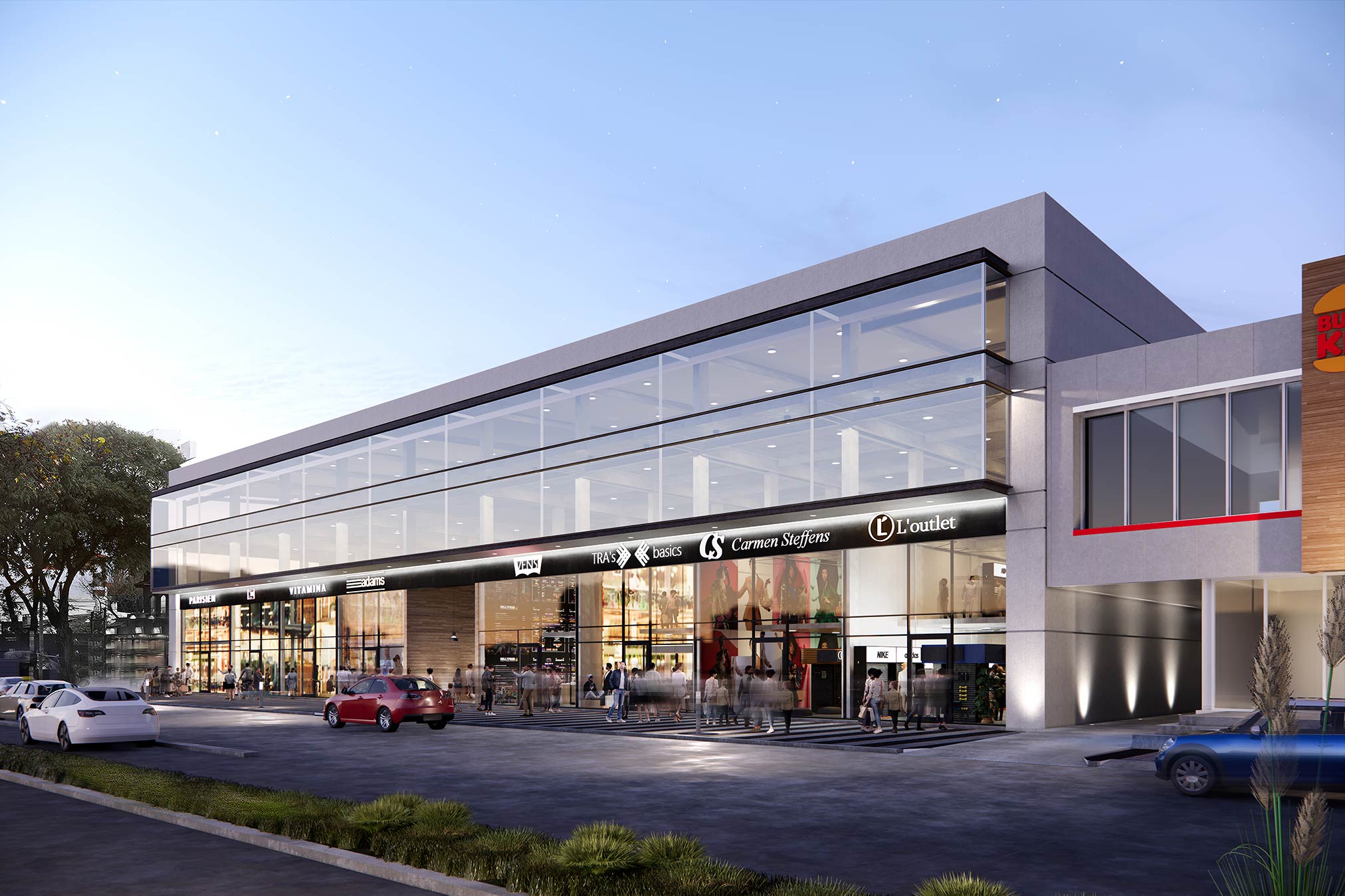 MOM - Mall con Parking en Montevideo